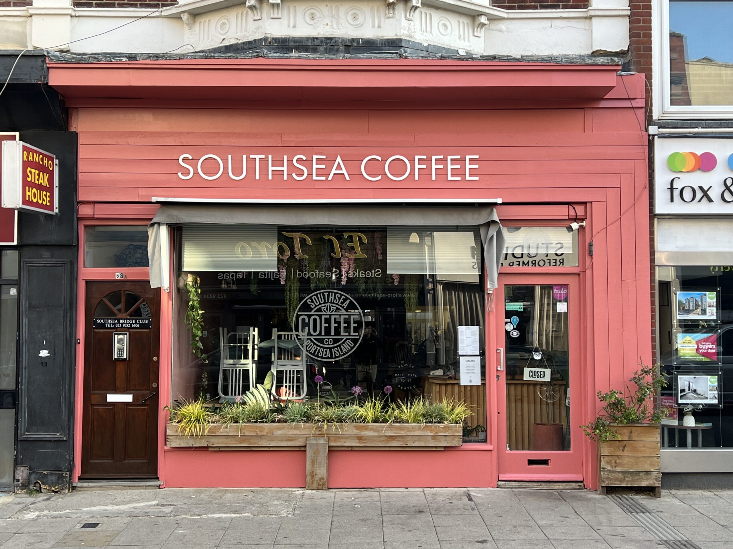 Southsea Coffee – Shopfront Restoration | Southsea Decorating Company